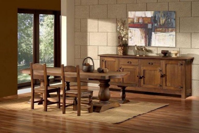 Consigue el encanto del campo en tu comedor rústico - Prodecoracion