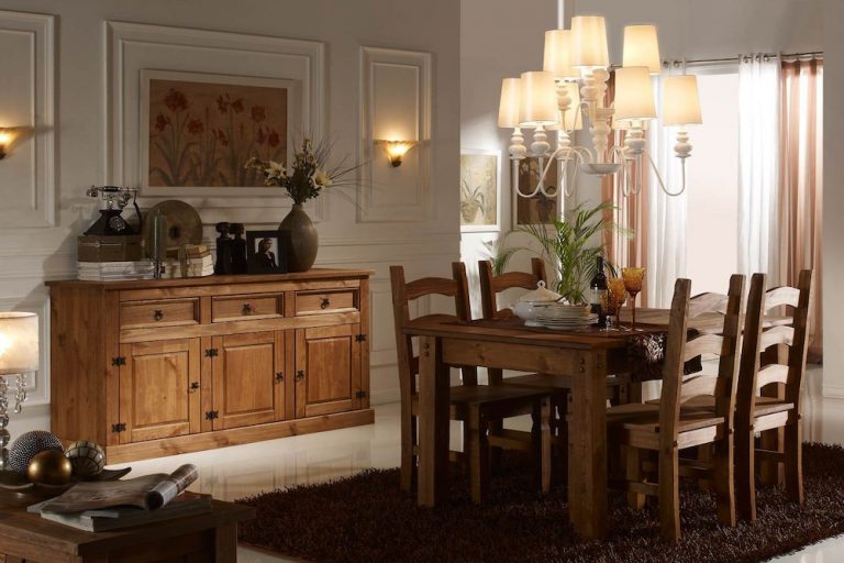 Consigue el encanto del campo en tu comedor rústico - Prodecoracion